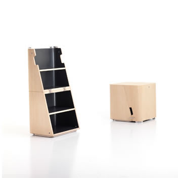 Side table / stool Scalo by Cerruti Baleri