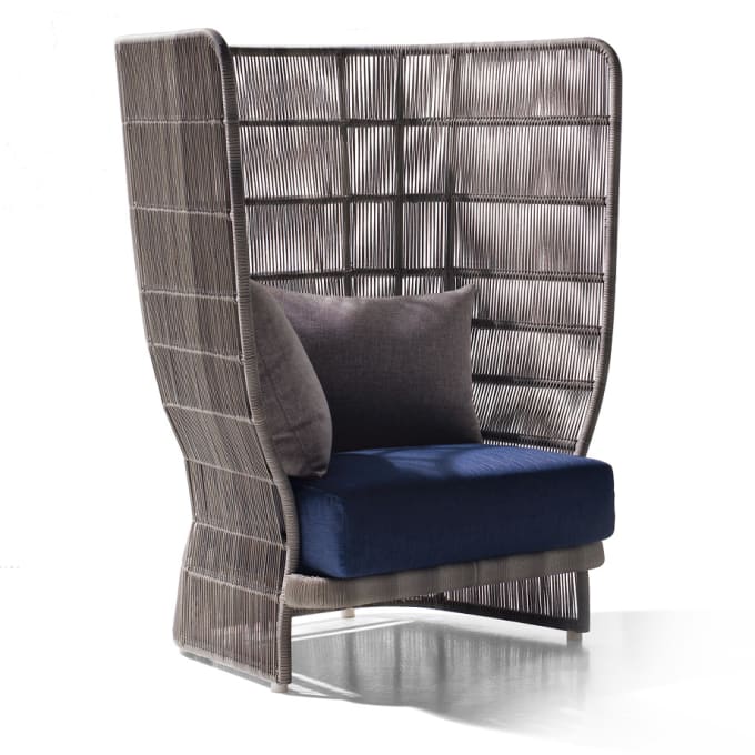 Garden armchair Canasta 13 Outdoor by B&B Italia