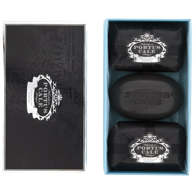 Seifenset Portus Cale Black Edition von Castelbel