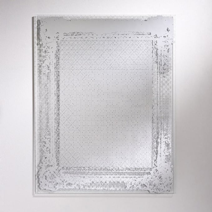 Wall mirror Oxide by Deknudt Mirrors