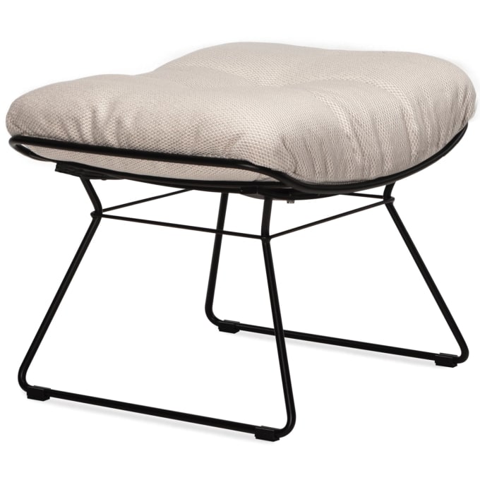 Metal ottoman outdoor store