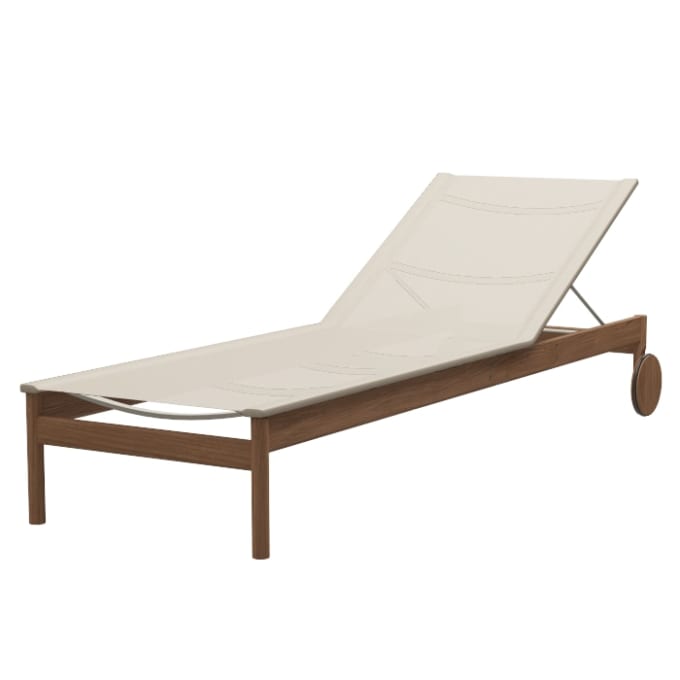 Skagerak Pelagus sun lounger by Fritz Hansen