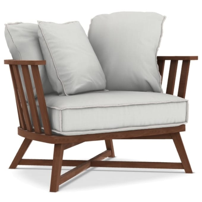 Lounge chair Inout 707 by Gervasoni Outdoor