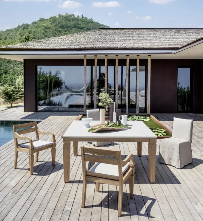 Dining table Jeko 31 by Gervasoni Outdoor