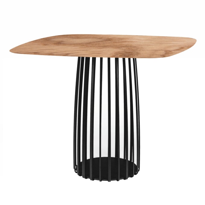 Table BC 07 Basket® square HT (Oak) by Janua
