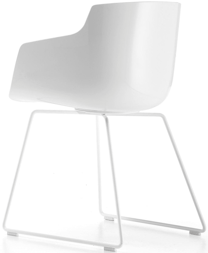 Sessel Flow Slim (Kufen) von MDF Italia