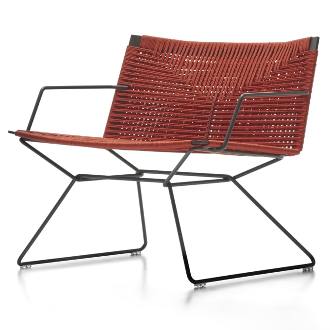 Armchair Neil Twist by MDF Italia