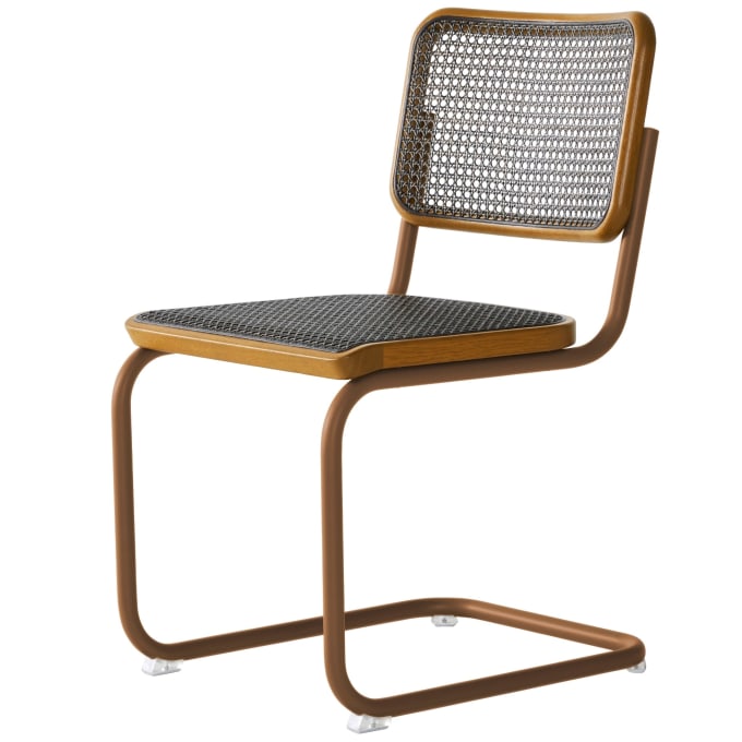 Chaise cantilever S 32 Dark Melange de Thonet
