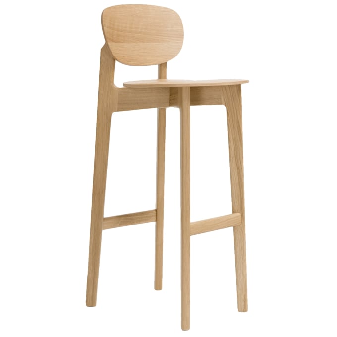 Chaise de bar Zenso Bar (80cm) de Zeitraum