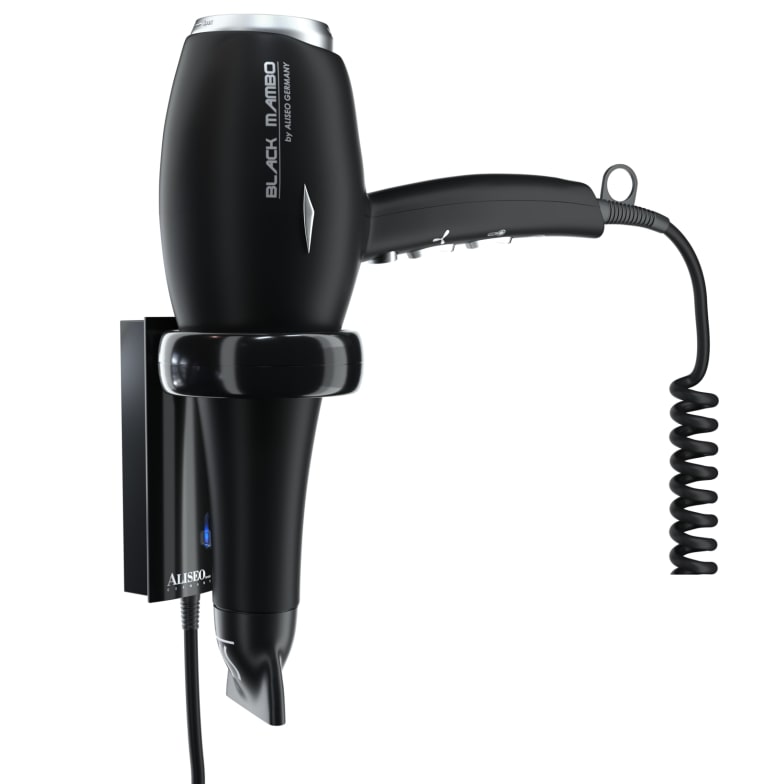 Black Mambo 1875 Hair Dryer DROP-IN by Aliseo