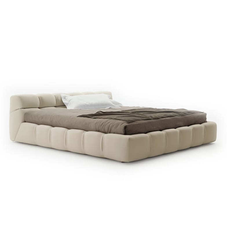 Upholstered bed Tufty-Bed by B&B Italia