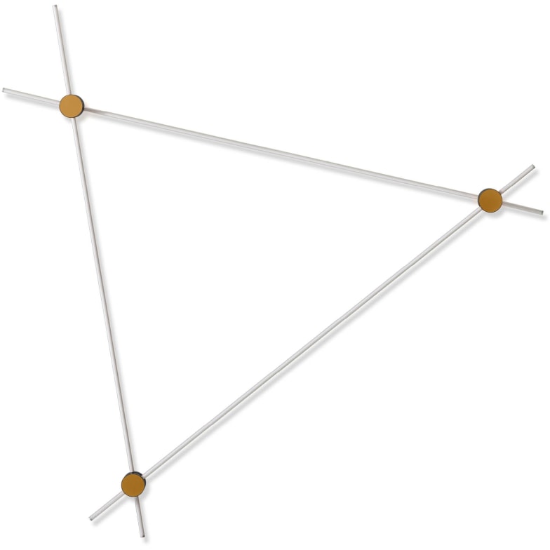 Eitie Triangle Wall 170 Lamp by Cassina