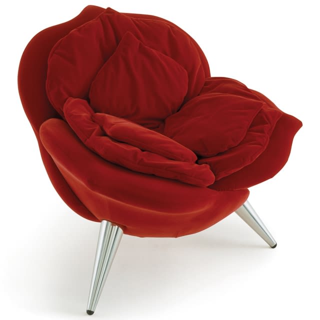 Armchair Rose Chair by Edra
