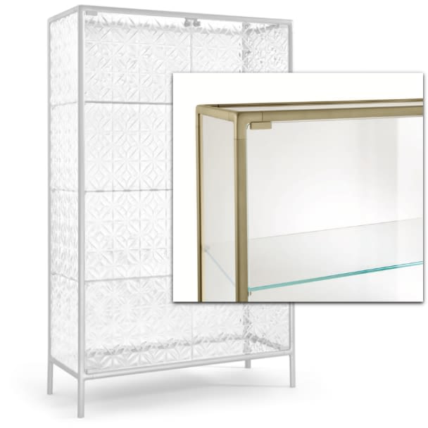 Echo Showcase with 2 Doors by Fiam Italia