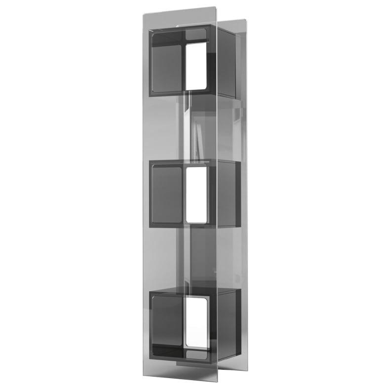 Glass shelf Magique Totem by Fiam