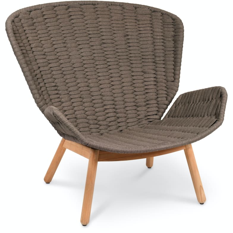 Wing Outdoor Relax Chair Teak by Fischer Möbel
