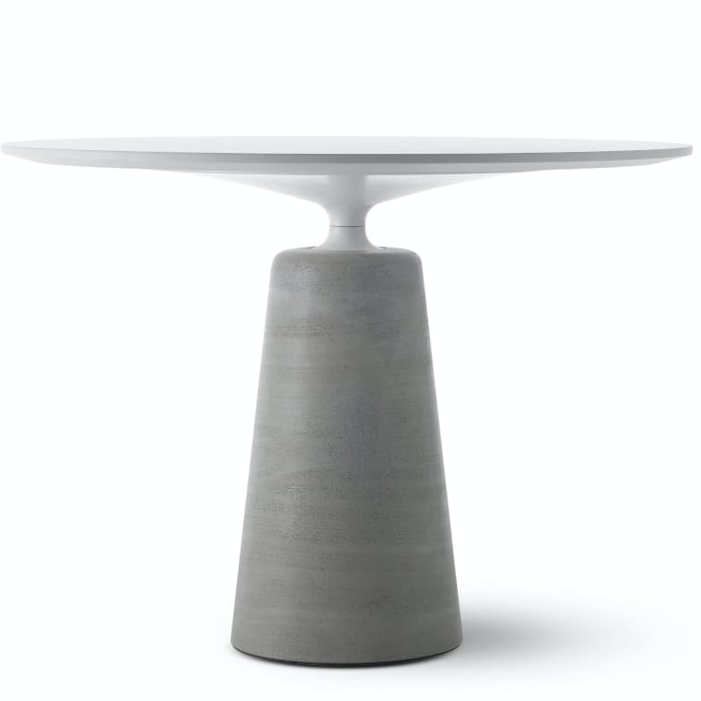 Rock Table by MDF Italia in 73x100cm