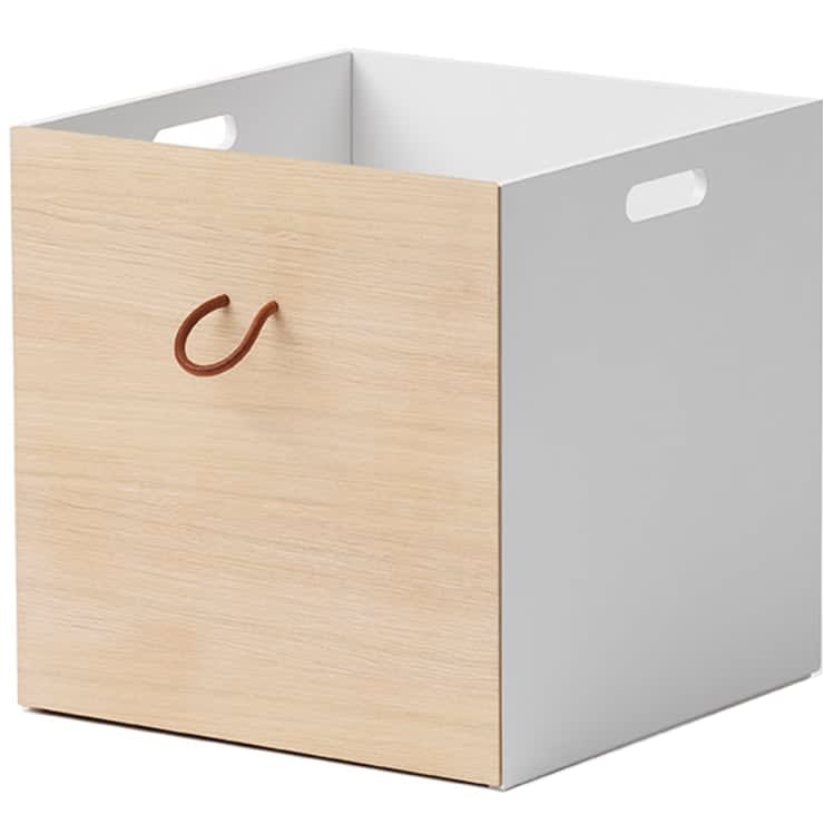 Storage box for Wood shelves by Oliver Furniture