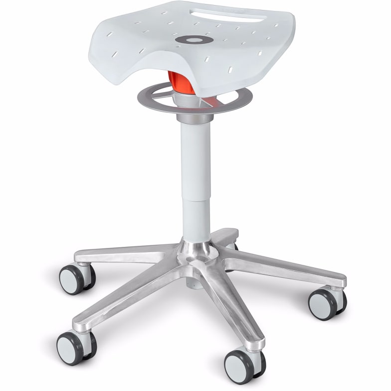 Stool Ongo Roll with saddle seat by Ongo