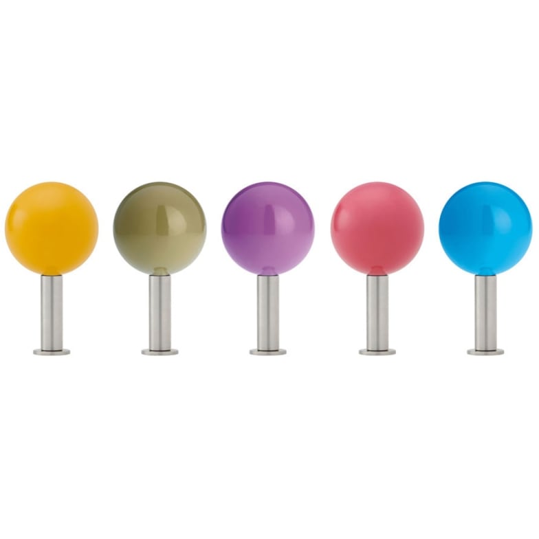 Coat hooks Dots (Set of 5) by Schönbuch
