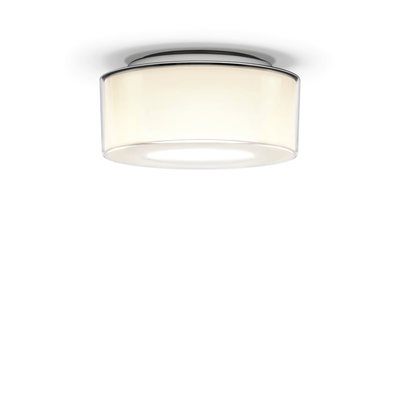 Curling Ceiling Lamp (Acrylic Glass Cylindric) by Serien
