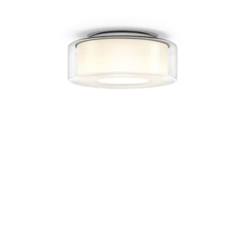 Curling Ceiling lamp (glass cylindric) by serien