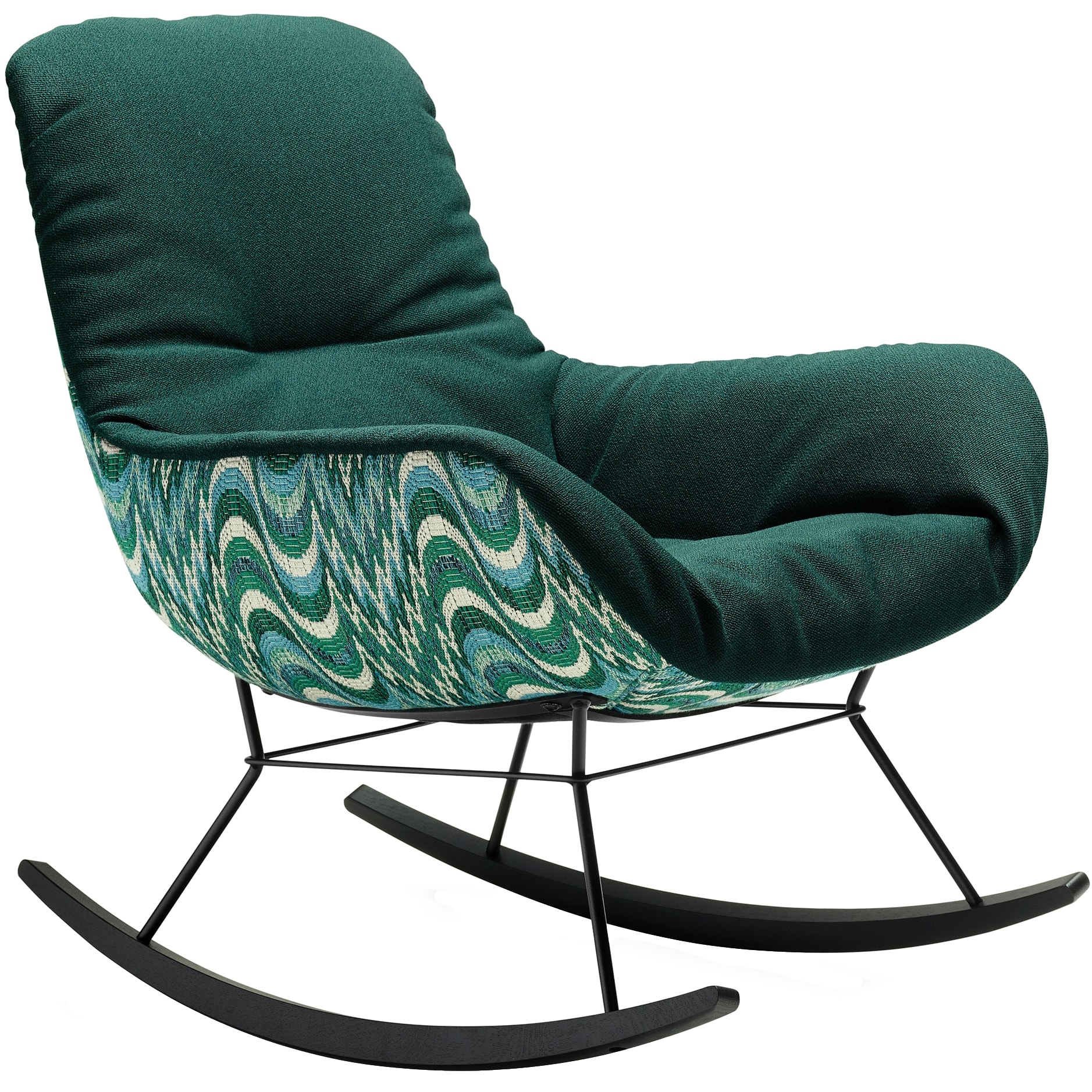 Leya Rocking Lounge Chair en Vogue von Freifrau