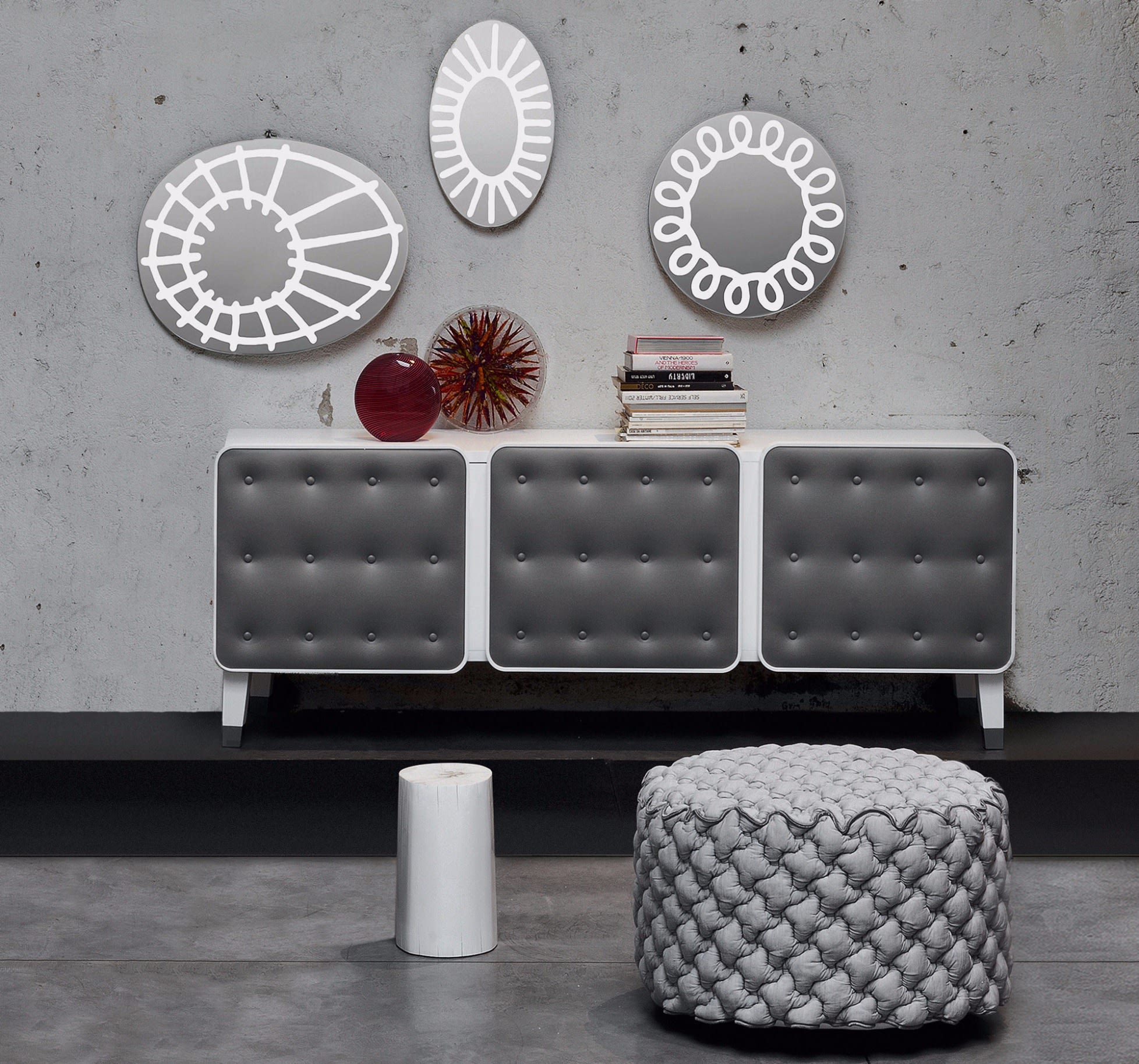 Log Beistelltisch von Gervasoni