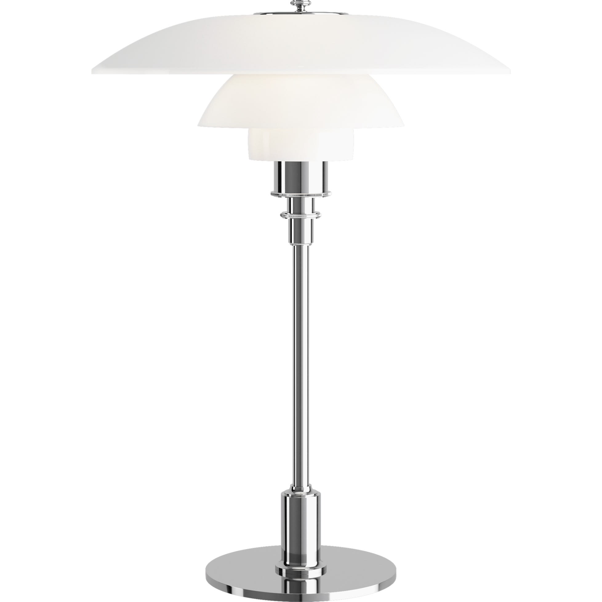 PH 3½-2½ Glas Tischleuchte von Louis Poulsen