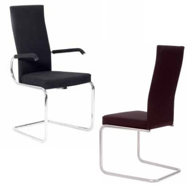 Tecta B 29 P - gepolsterter Kragstuhl