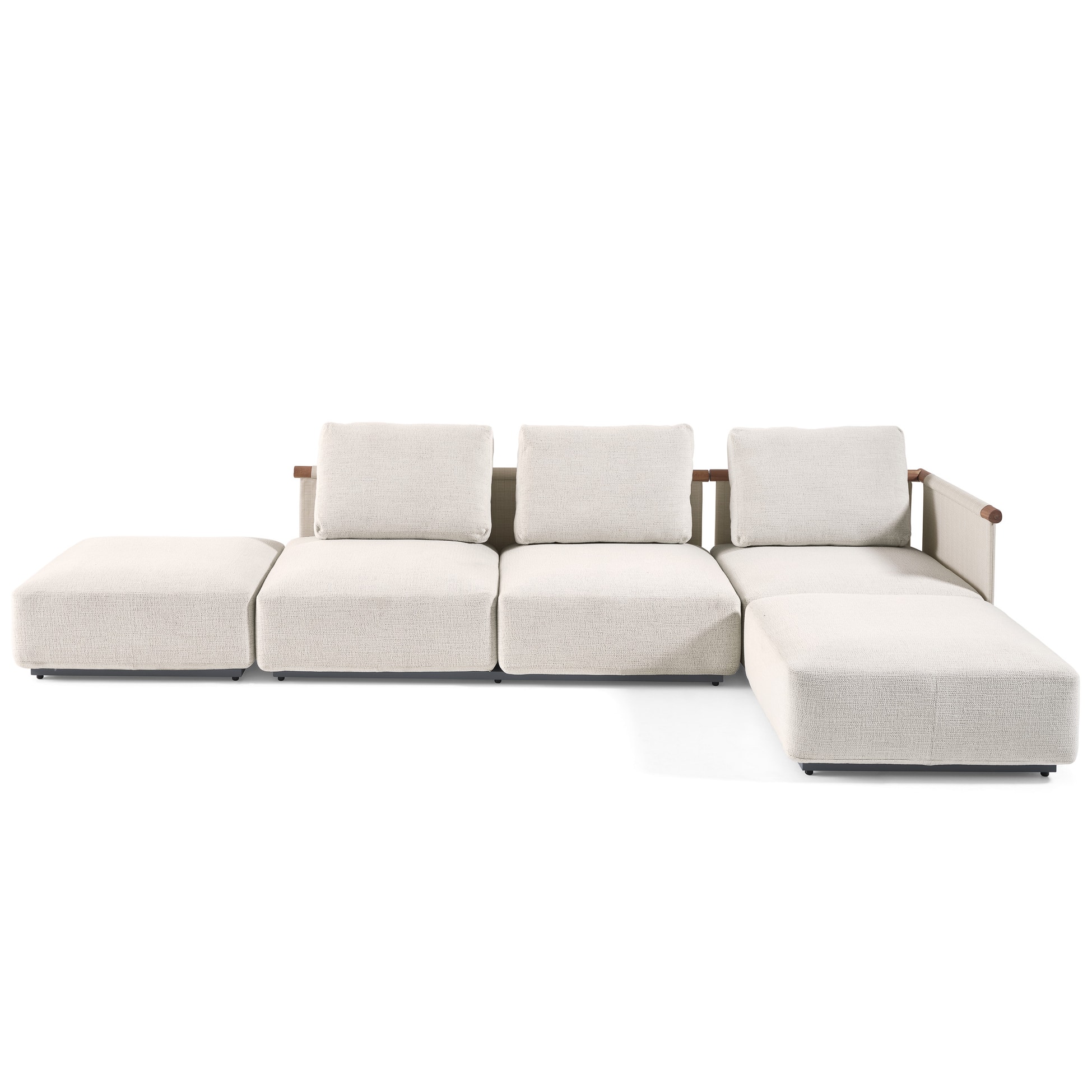 Modular sofa Hashi (configuration 06) by Gervasoni Outdoor