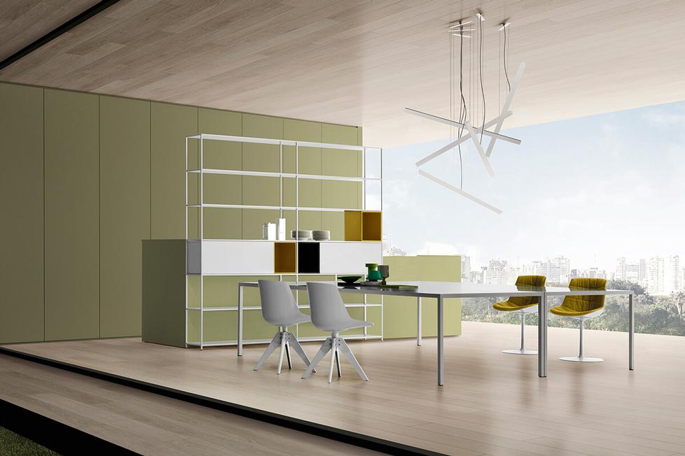 Tense material Holztisch von MDF Italia